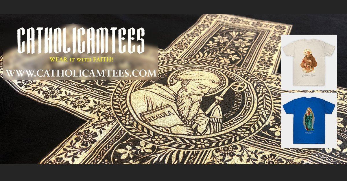 Shop Catholicamtees now for traditional unisex Catholic t-shirts